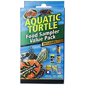 Zoo Med Aquatic Turtle Food Sampler Value Pack