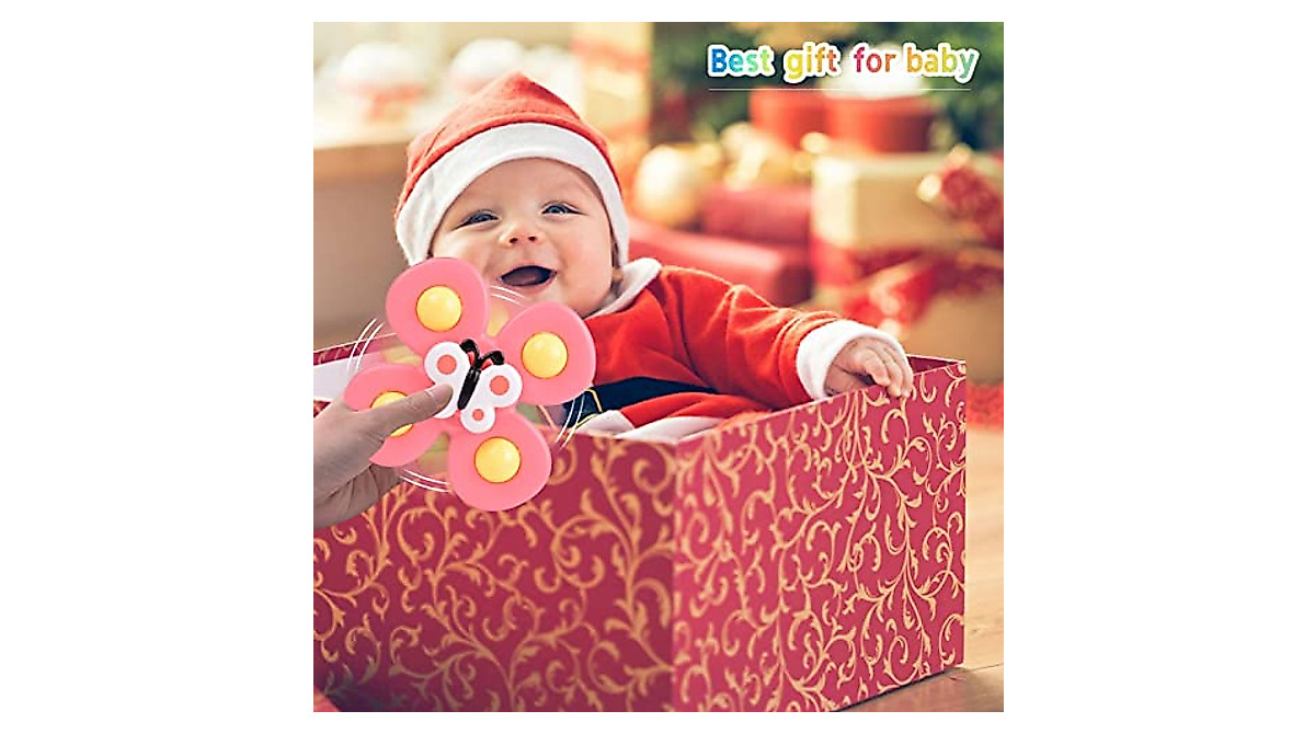 Colorful Suction Cup Spinner Toys for Toddlers