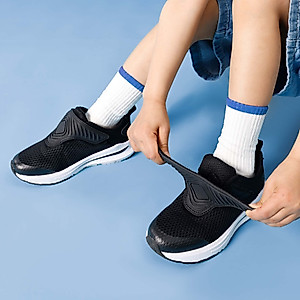 DREAM PAIRS Kids Shoes Boys Girls Tennis Athletic Running Sneakers for Little Kid/Big Kid Black Size 2 Little Kid SDRS2314K