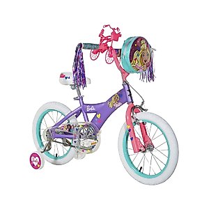 Dynacraft Barbie 16" Children's Bike Fun and Stylish Design, Sturdy and Durable, Perfect for Kids Learning to Ride, Easy to Assemble, Ideal for Young Riders