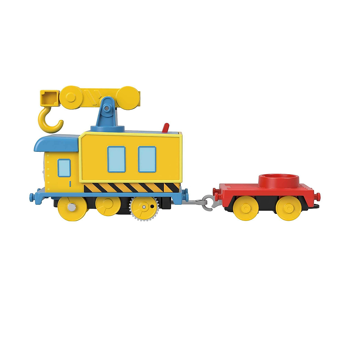 Thomas & Friends Motorized Toy Carly The Crane Battery-Powered Rail Vehicle for Pretend Play Preschool Kids Ages 3+ Years