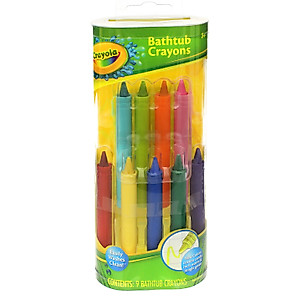 Crayola Bathtub Crayons, Assorted Colors 10 ea