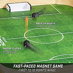 GoSports Magna Ball Tabletop Board Game - Fast-Paced Magnet Game for Kids & Adults, Choose Between Magna, Soccer, and Hockey Games