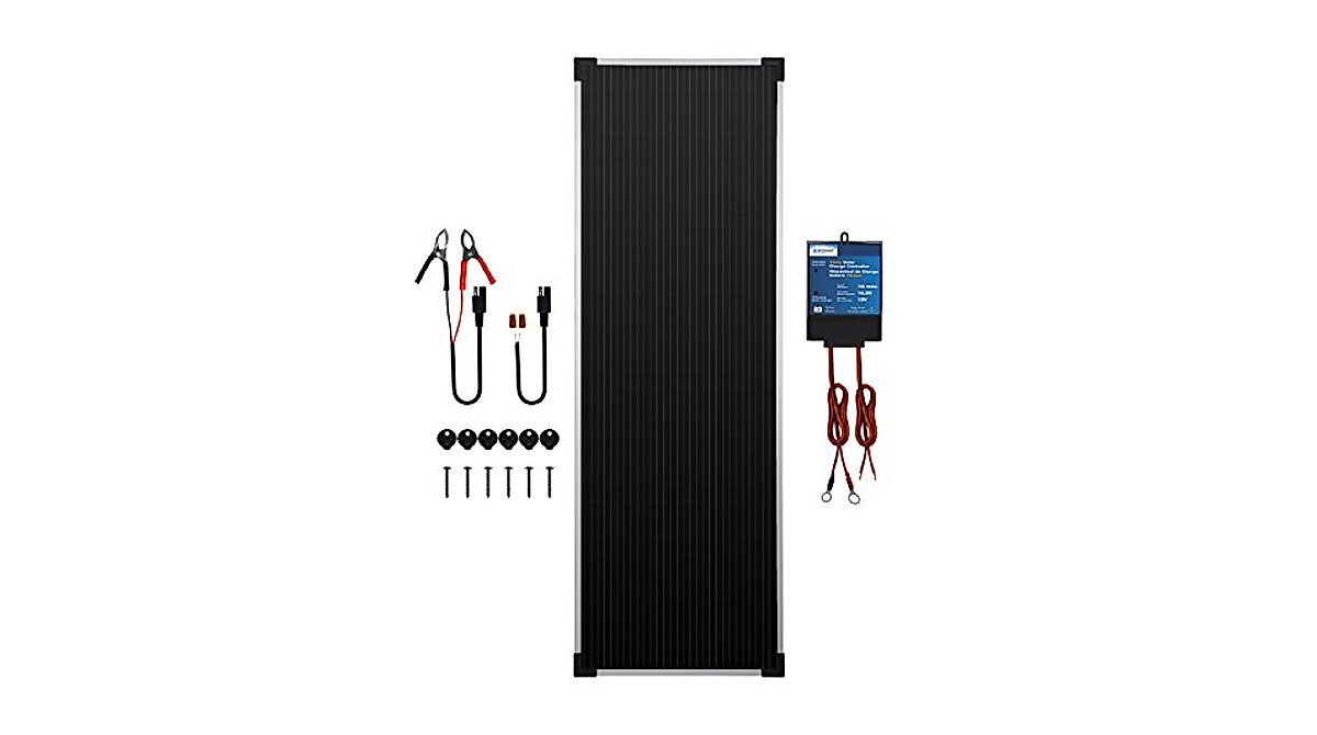 Sunforce 15W Solar Charging Kit for RVs, Cabins & Off-Grid Use