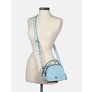 Coach Women's Serena Satchel in Crossgrain Leather (Waterfall)