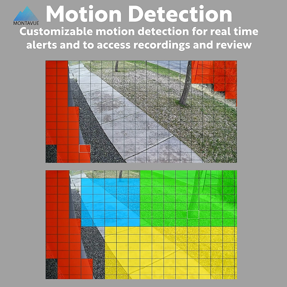 Montavue UltraHD 4K 8MP IP PoE Turret Security Camera, 3840x2160, IP67 Weatherproof, 100ft IR Night Vision, MicroSD Recordable up to 256GB, Built-in Mic, IVS, Motion Detection, 100ft Cat5e Cable