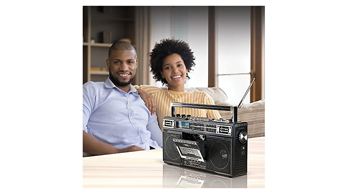 QFX J-220BT Boombox: Bluetooth & MP3 Features