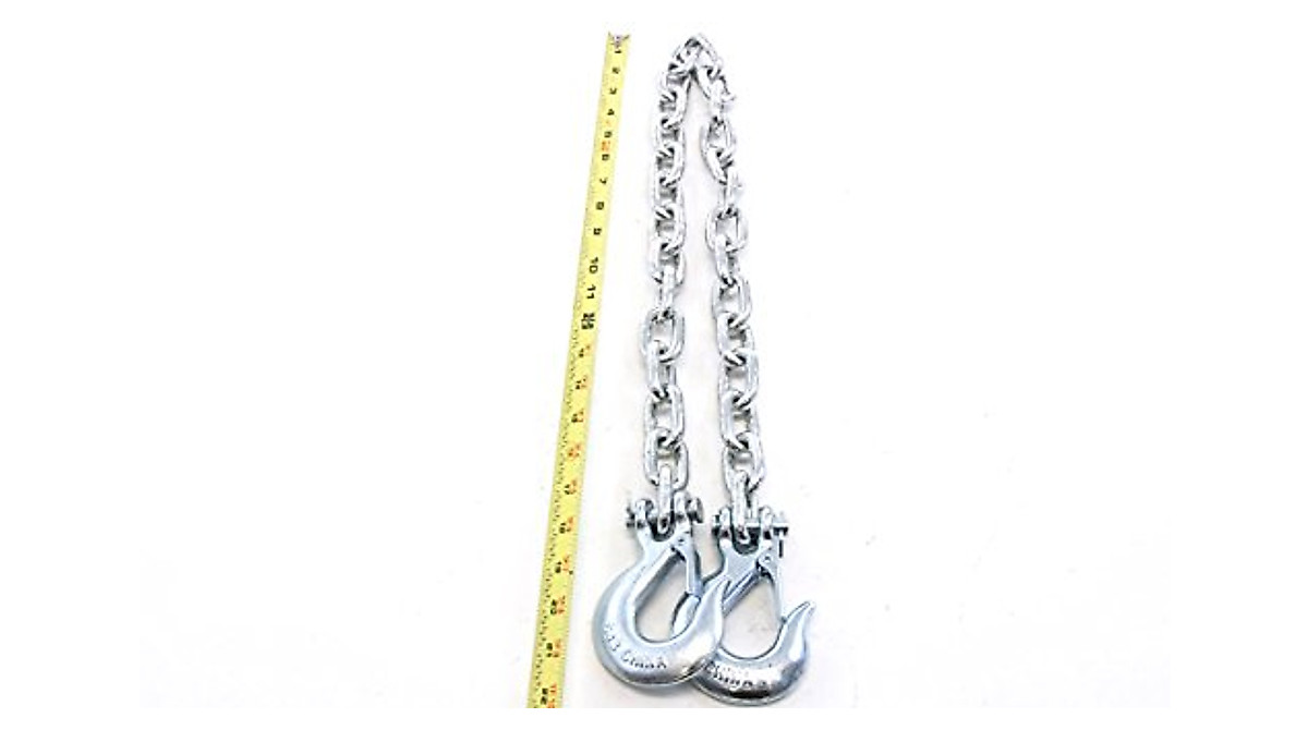 Heavy Duty Trailer Safety Chains 10,000 lb - Red Hound Auto