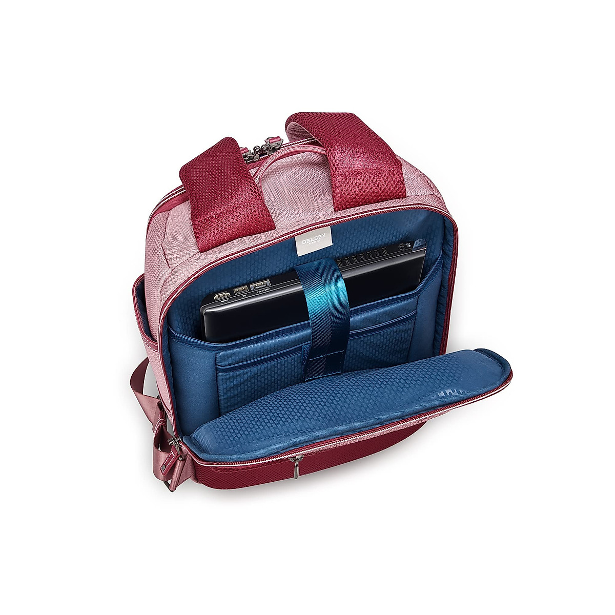 DELSEY Paris Chatelet 2.0 Travel Laptop Backpack, Pink, One Size
