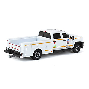 Truck 1/64 2018 Chevrolet Silverado 3500 Service Bed Pickup Union Pacific Maintenance Dually Drivers 11 46110-C