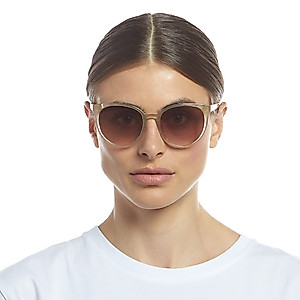 Le Specs Armada Sunglasses Clear Quartz/Brown Grad