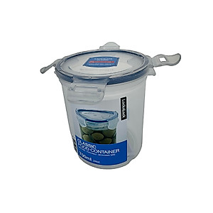 LOCK & LOCK 24-Fluid Ounce Round Food Container, Tall, 2.9-Cup