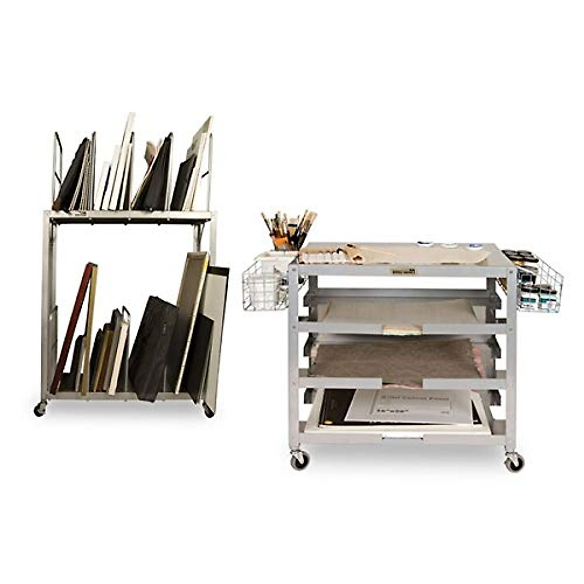 Creative Mark The Original Space Rover - for Storing & Organizing Canvases, Panels, Artwork, Framed & Unframed Art, Boards, Pads, Large Portfolio Cases, Steel Construction