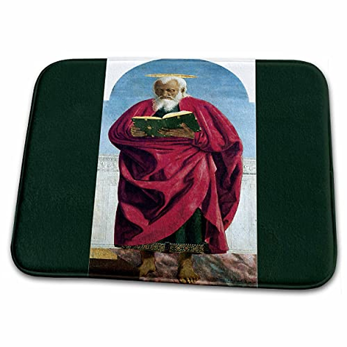 3dRose St. Simon The Apostle c. 1454 by Piero Della... - Bathroom Bath Rug Mats (rug-170890-1)