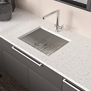 23 Undermount Kitchen Sink - Mocoloo 23x18 Inch Undermount Sink Stainless Steel 16 Gauge Single Bowl Bar Prep Deep Sinks