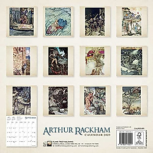 Arthur Rackham Wall Calendar 2023 (Art Calendar)