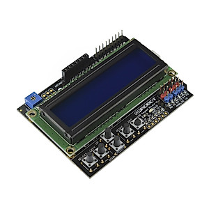 DFROBOT-DFR0009 Gravity: 1602 LCD Keypad Shield For Arduino