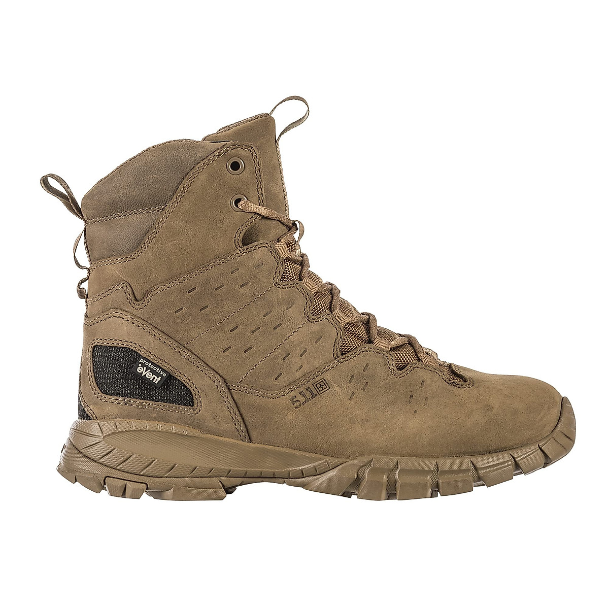 5.11 Men's XPRT 3.0 Waterpoof 6" Military and Tactical Boot, Wet & Dry Gripping, Dark Coyote, 7.5R, Style 12373