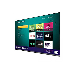 Hisense 43H4030F3 43-Inch Full HD Smart TV Includes Wall Mount (No TV Leg Stands) 2020 Model (Renewed)