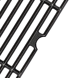 Hisencn Grates Replacement Parts for Dynaglo DGH450CRP DGB494SPB DGH474CRP, for Kenmore 146.16132110 146.23678310, Backyard BY13-101-001-12, Uniflame GBC1030, GBC1134W Grill Cast Iron Cooking Grids