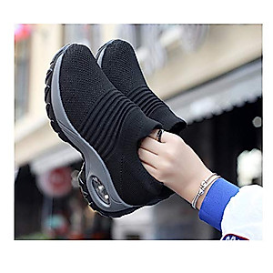 Genuine Leather Mother Casual Woman Shoes Swing Shoes White Nurse Shoes Slip-Resistant Plus Size Platform