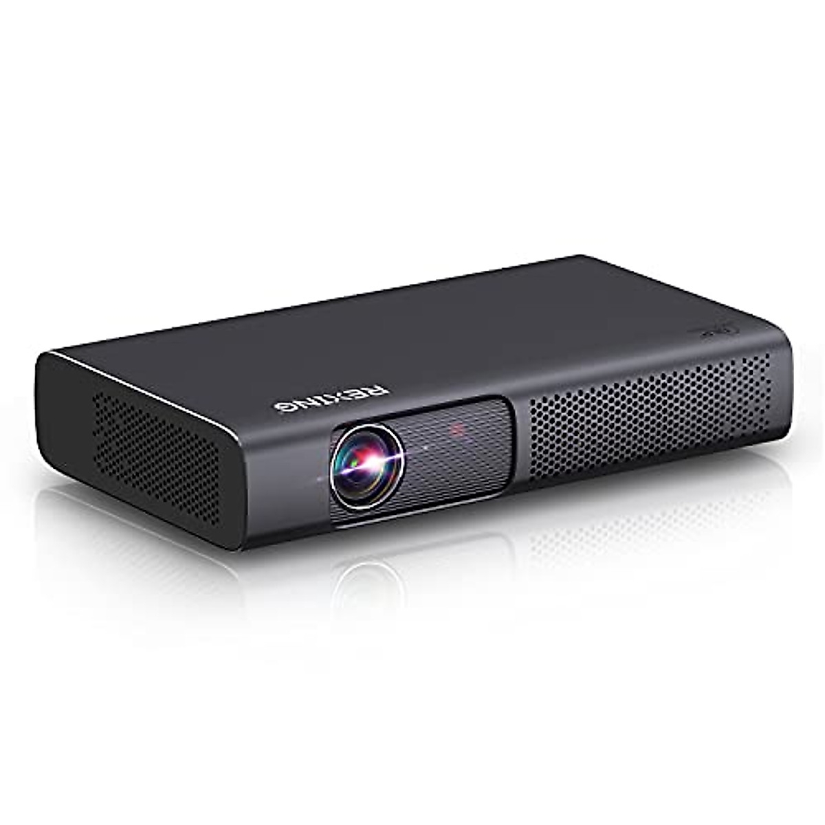 REXING PRD615 Smart Home Projector 750 ANSI Lumens HD, Autofocus,3D Video,HDMI,Duo USB 2.0,WiFi, 40-150 inch” DLP Projector, Miracast,App Store,Google Play,Chrome,YouTube, Netflix, Home Entertainment
