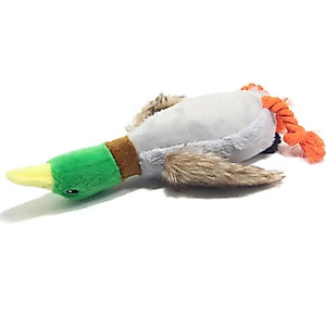 Plush Duck Dog Toy, Squeaky Dog Toy, All Species and All Breeds, Plush Dog chew Toy for Large Dogs,