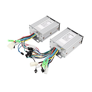 VBESTLIFE 36/48V 450W Electric Bike Brushless Controller, LH100 Color LCD Screen Display Dual Drive Controller Kit for Electric Bicycle Scooter