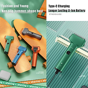 Electric Razor for Men,New Upgrade Electric Shaver with Pop-Up Trimmer,Portable USB Rechargeable Wet Dry Foil Shaver Easy One-Button Use Suitable for Home,Car,Travel Gifts for Male Father Boys