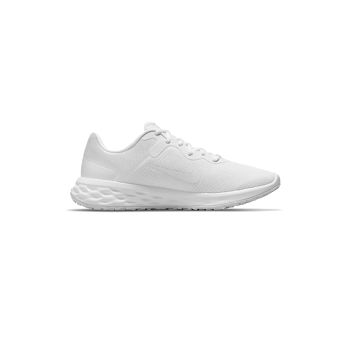 Nike Revolution 6 NN Mens Running Shoes, White/White-White, 7.5 M US