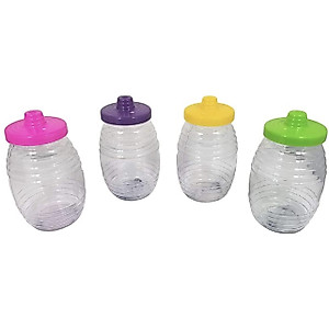 1 Lt - 32oz vitroleros aguas frescas w/straws 4 pk by Border Merchant