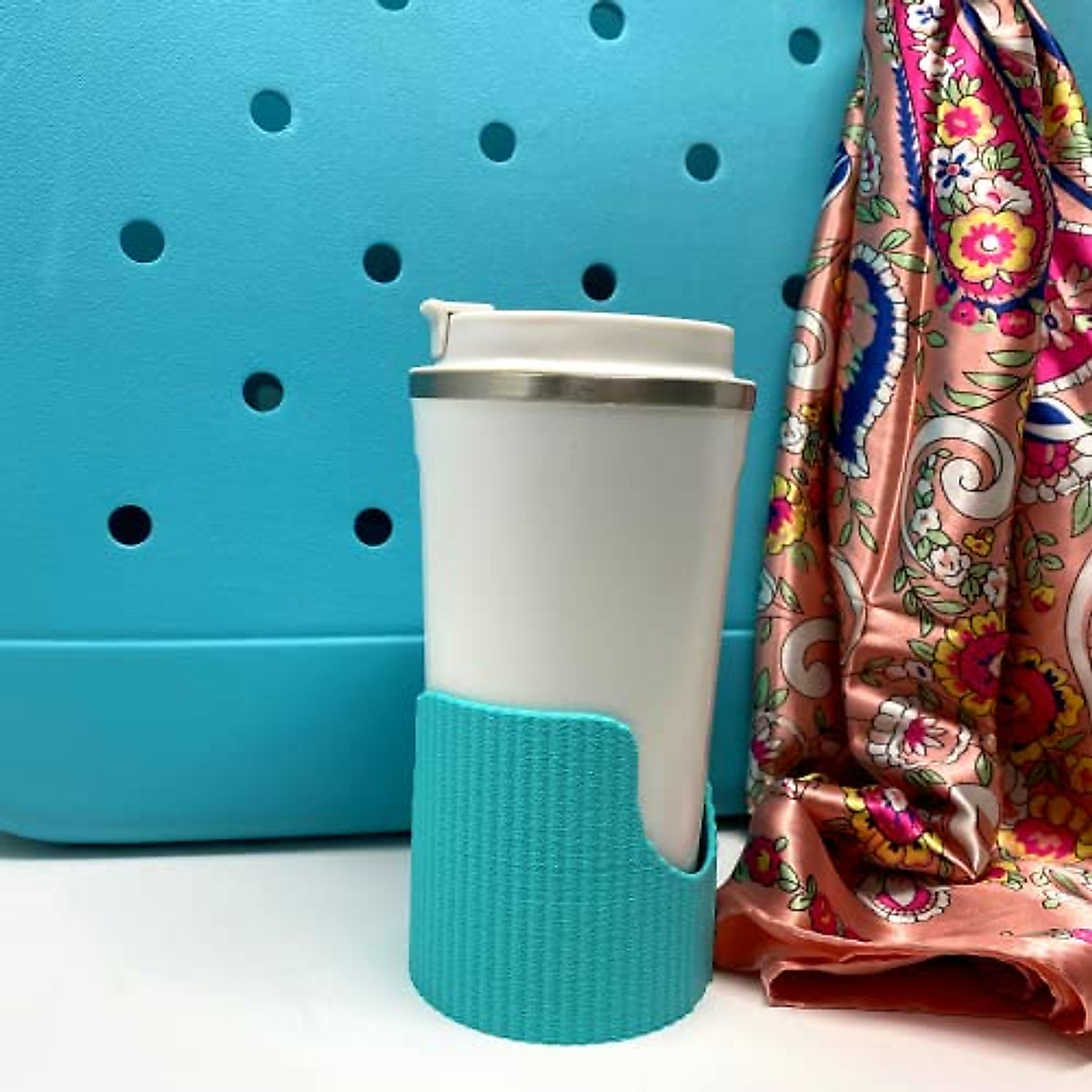 Boglets - Bottle Holder Accessories - Premium Collection - Decorative Accessories & Organizers - Made in USA (Teal)