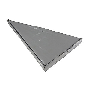 Kinex 4033-02-025 Flat Solid Machinist Square 10" x 6-1/2" (250 x 165 mm) DIN 875/0 Square to w/in 0.0004” (Four Ten-Thousandths of an Inch)