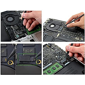 oGoDeal P2 P5 P6 Pentalobe Screwdriver, 5-Point Star, 0.8 mm, 1.2 mm and 1.5 mm, T5 Trox, Screwdriver for Apple, iPhone, Macbook Pro & Air and Retina and Repair Tool