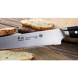 Cangshan Z Series 62502 German Steel Forged Bread Knife, 10.25-Inch