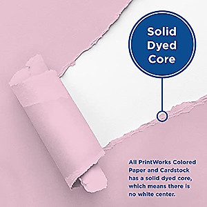 Printworks Floral Cardstock, Heavyweight, Solid Core, 8.5” x 11”, 200 Sheets (00602)