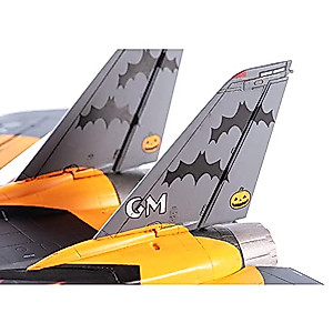 Grumman F-14D Tomcat Fighter Plane Ace Combat Pumpkin Face 1/72 Diecast Model by JC Wings JCW-72-F14-011
