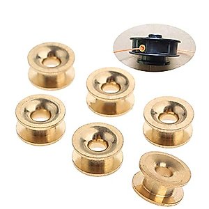JIUDANI 6Pcs Universal Grass Trimmer Head Eyelets Sleeve Strimmer Cutter Parts Accessories Replacement Parts