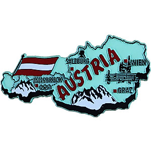 Austria - Country Magnet