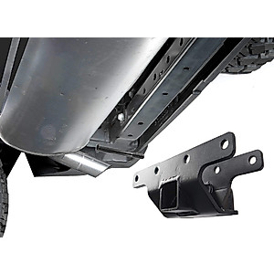 u-Box Wrangler 2in Standard Receiver Hitch Towing Rear Trailer Black for 07-18 Jeep JK Wrangler Rear Bumper