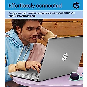 HP 2023 Newest Touchscreen Laptop, 17.3 Inch HD+ Display, AMD Ryzen 5 7530U Processor(Beats i7-1165G7), 16GB RAM, 1TB SSD, Wi-Fi 6, HDMI, Full-Size KB, Webcam, Windows 11 Home, Bundle with JAWFOAL