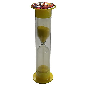 Avengers Battery Powered Bundle featuring IronMan with 2 Minute Timer, Matching Avengers Rinse Cup, Tooth Saver Necklace, and Bag for when on the Go!