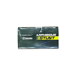 fygurso Waterproof Remote Control Car，4WD Amphibious 2.4 GHz RC Car Remote Control Boat，360°Rotation RC Stunt with LED Lights，Boys Girls Gifts All Terrain Water Beach Pool Toy