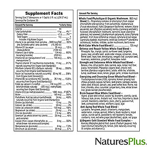 Source of Life Gold Multivitamin Liquid - 30 oz - Supports Energy Production, Healthy Immune System & Well-Being - Includes Vitamins D3, B12, K2 & Over 120 Whole Food Nutrients - 30 Servings