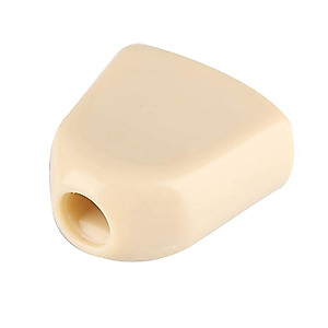 Guitar Tuning Peg Button, 6 Pcs/Set Acrylic Tuning Pegs Buttons Machine Heads Buttons for Guitar(Beige) Gevoline accessories