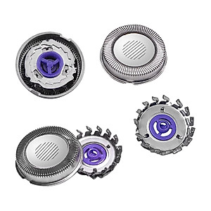 3 Pcs Replacement Shaver Head Shaver Blade for Phi&lips Norel&co Hq56 Hq55 Plus Hq4 Hq3 6948XL