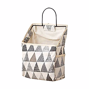 AKIWOS Hanging Storage Baskets, Wall-Mounted Metal Wire Basket Organizer for Entryway, Hallway, Bedroom, Bathroom, Laundry Room