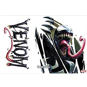 Tervis Triple Walled Marvel - Venom Insulated Tumbler Cup Keeps Drinks Cold & Hot, 30oz - Stainless Steel, Venom Classic