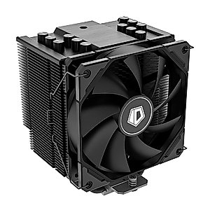 ID-COOLING SE-226-XT BLACK CPU Cooler LGA1700 CPU Air Cooler 6 Heatpipes All-black CPU Fan 120mm PWM Fan, Intel/AMD