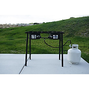 Camp Chef - Pioneer Two-Burner Cooking System CSA